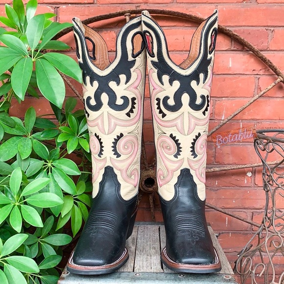 Tony Lama | Shoes | Tony Lama Buckaroo 3r Tall Knee High Cowboy Boots ...